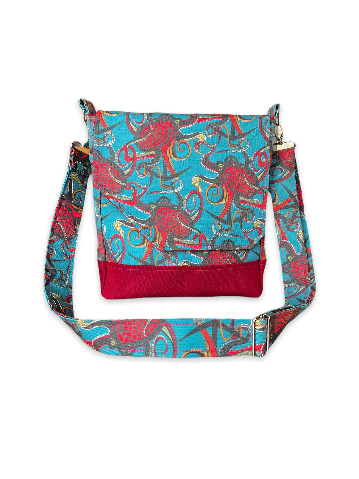 Octopus crossbody purse, sea monster bag, kraken handbag, sea creature ...